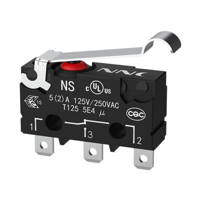 China Microinterruptor NNC a prueba de agua serie NS para electrónica, maquinaria e industria ligera en venta