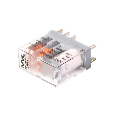 China Relé sellado de potencia intermedia en miniatura NNC NNC69K Cumplimiento ROHS con indicador LED y botón de prueba bloqueable en venta