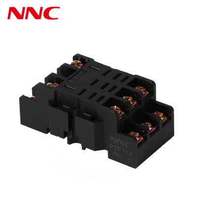 China Zócalo de relé NNC Serie PTF11A aplicado para relé HHC68A/LY3/JQX-13F en venta