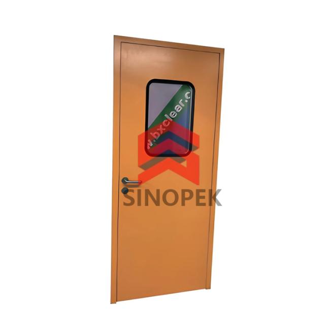Steel airtight cleanroom door - double-sided