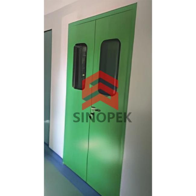 Steel airtight cleanroom door