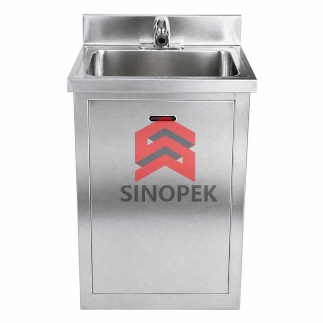 Single-Basin Sensor Hand-Washing Sink