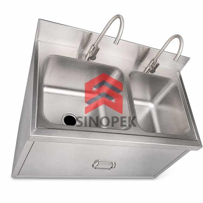 Cleanroom Grade Soiled Utility Sink