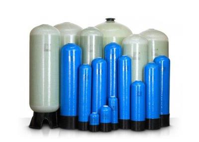 China Multi Media FRP Pressure Vessel Water Softener Fiberglass Pressure Tank 150 PSI for sale