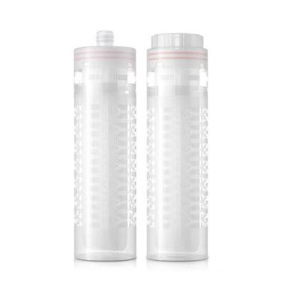 China 10 Inch Clear Housing PVDF Washable UF Filter Cartridge For Water Treatment for sale