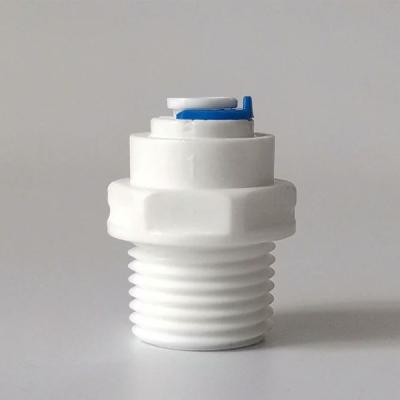 China Straight Quick Coupling Adapter 1/2" Male Thread To 1/4" Quick Connector for sale