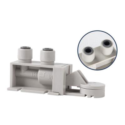 China 1/4 3/8 Inch Water Filter Connection Fittings Quick Connect Water Leaking Detector for sale