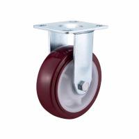 Quality Medium Sized PU Casters 200kg Load Trolley Wheels Customised Production for sale