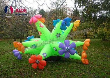 Cina Fiori d'angolo di verde della pubblicità della decorazione 12 gonfiabili di illuminazione del CE in vendita