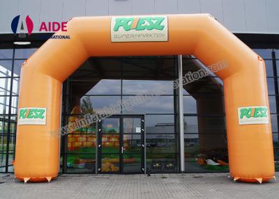 Cina PVC gonfiabile Trapurlin dell'arco 0.45mm della linea di partenza dell'arco gonfiabile dell'entrata in vendita
