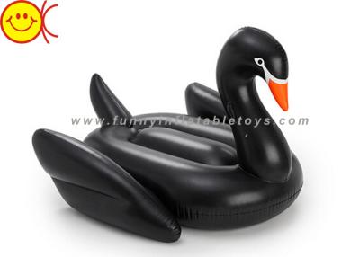 Cina Galleggiante gonfiabile gigante amichevole eco- dello stagno del cigno nero del PVC, giocattolo gonfiabile del galleggiante con le valvole rapide in vendita