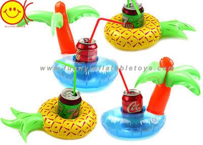 Cina Supporto della bevanda della tazza della bevanda del partito di piscina mini del supporto del fenicottero gonfiabile di frutti in vendita