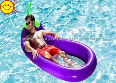 China Ociosos inflables gigantes de la piscina de agua de la berenjena/flotador inflable de la piscina de la berenjena en venta