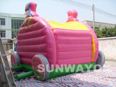 Cina Buttafuori gonfiabili a prova di fuoco rosa di Combos, castelli rimbalzante Inflatables in vendita