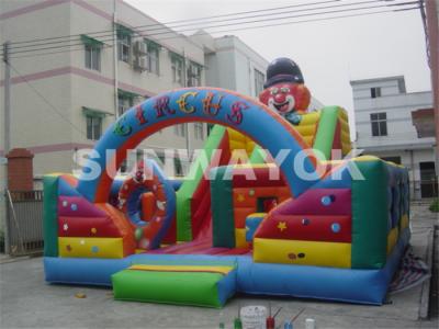 China Cursus Inflatables van de Customed de grote commerciële Hindernis met Bouncy-Dia Te koop