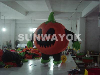 Cina PVC/decorazioni di nylon di Halloween dei inflatables di festa del fronte della zucca per i bambini in vendita