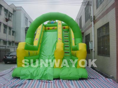 Cina Lo scorrevole di tema della primavera/scivolo gonfiabile commerciale/bambini gonfiabili fa scorrere in vendita