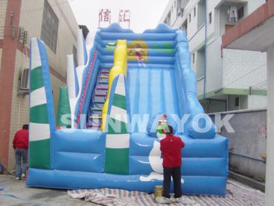 Cina Lo scivolo gonfiabile dei bambini all'aperto commerciali per il parco di divertimenti, 6M x 4M x 5M in vendita