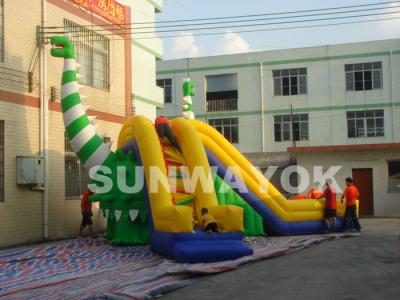 Cina Affitto commerciale dello scivolo gonfiabile, di salto e dello scorrevole dei buttafuori del kidwise del CE in vendita