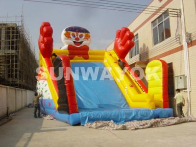 Cina Scivolo gonfiabile commerciale gigante, uno scivolo gonfiabile da 18 piedi per divertente in vendita