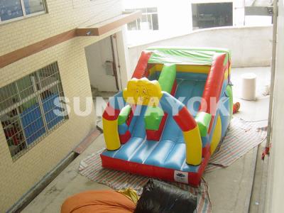 Cina gonfiabili durevoli della tela cerata del PVC 18Oz doppi asciugano lo scorrevole per il parco di divertimenti in vendita