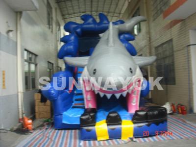 Cina Affitto commerciale gigante dello scivolo gonfiabile di Halloween, scorrevole gonfiabile di rimbalzo in vendita