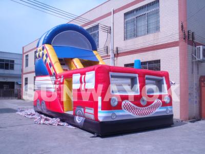 Cina L'annuncio pubblicitario enorme scherza l'affitto dello scivolo gonfiabile con la tela cerata durevole del PVC in vendita