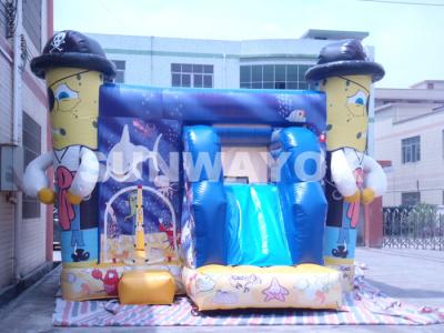 Китай Дом прыжока PVC сказовый раздувной комбинированный с крупным планом сползает найем замка продается