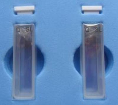 China high quality quartz glass cuvette lab using spectrophotometer optical cuvette for sale