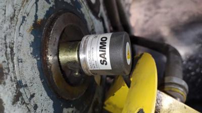 China 6mm shaft Rotary encoder type 10-30 vdc speed sensor to be installed on the saimo f57 carbon feeder belt motor PLR2300 for sale