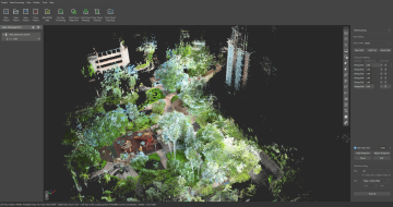 Additional point cloud visualization