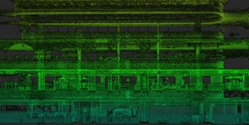 Sample LiDAR scan data 1