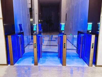 Chine Portes à vitesse intelligente avec servo-moteur pour le contrôle d'accès à vendre