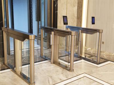 중국 출입 통제를 위한 서보 모터 보안 회전식 게이트 판매용