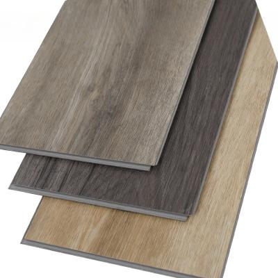 Cina Pavimenti SPC in rivestimento in legno da 7'x48' con superficie in rilievo profondo e sistema di clic in vendita