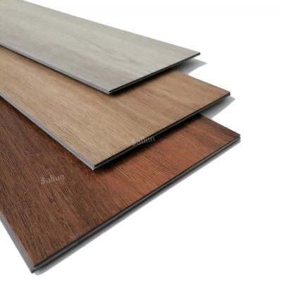 Cina Piastrelle da pavimento in SPC da 8 mm con rivestimento UV in vinile grigio Click Design e sistema Unilin Click in vendita