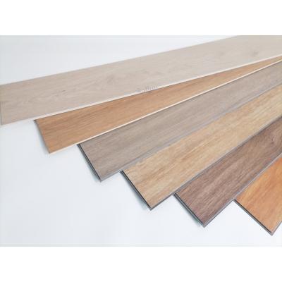 China Best Choice PVC LVT Vinyl Click Hout SPC vloer met rok grondstof 100% maagdelijk Te koop