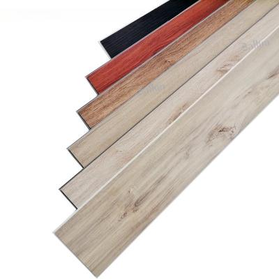 China Gepersonaliseerde Kleur Waterdicht Hout Plastic Tile Click Lock Flooring met Unilin Click System Te koop