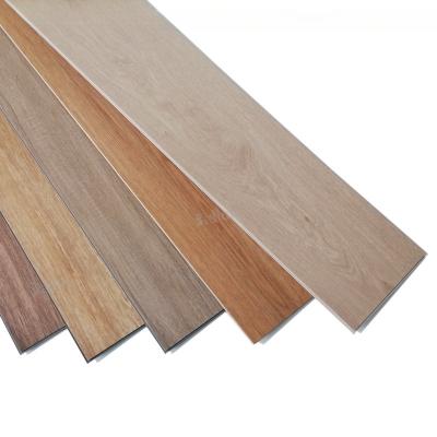 China IXPE Steun waterdicht klik slot LVT commerciële luxe vinyl plank vloer voor hotel Te koop