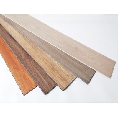 China Interieur op maat gekleurde UV-gecoate luxe PVC LVT Vinyl Click vloer Rigid Core SPC 4mm 5mm 6mm 7mm vloer Te koop