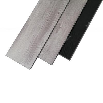 Cina Pavimenti SPC in legno grigio impermeabile LVT PVC Vinyl Plank 5mm Click Pavimenti per interni OEM in vendita