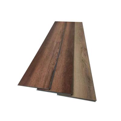 China IXPE/EVA Backing Grey Wood Effect SPC Rigid Click Vinyl Flooring para espaços comerciais à venda