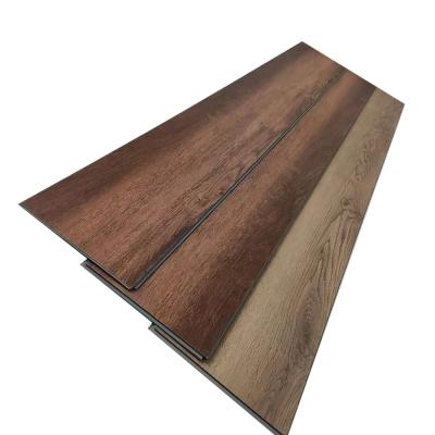 China Piso híbrido de goma manchada SPC Vinyl impermeável de 5 mm e 6 mm com certificado SGS à venda