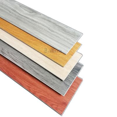Cina Moderno design interni Legno rivestimento di pietra di plastica SPC pavimenti spessa piastrella di vinile pavimento piastrella in vendita