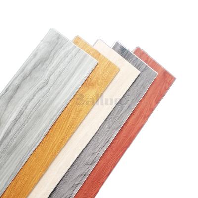 Cina Pavimenti in PVC a blocco clic Unilin con pietra e legno in vendita