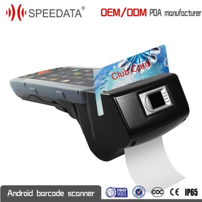 Cina Dispositivo portatile della raccolta di dati di androide dell'analizzatore nero dell'impronta digitale in vendita