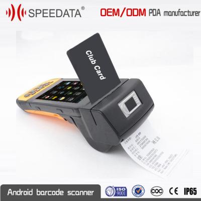 Cina Androide tenuto in mano del dispositivo di PDA del lettore astuto senza fili della carta di identità con esposizione LCD 4,5 in vendita