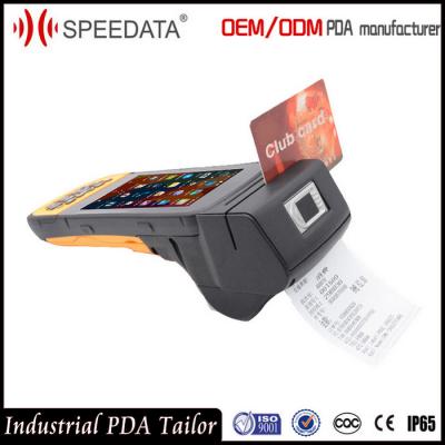 Cina dispositivo tenuto in mano mobile tenuto in mano di 4G LTE con la stampante del lettore di impronta digitale di biometria in vendita