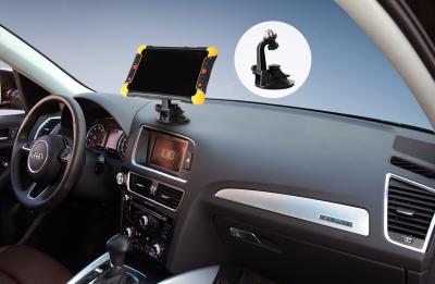 Cina Lettori di codici a barre a 8 pollici di Android, cassa irregolare industriale della compressa con il supporto Handstrap magnetico dell'automobile in vendita