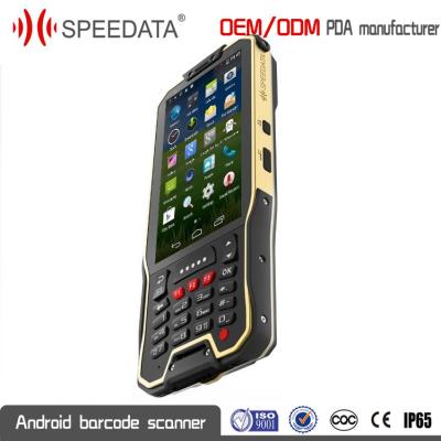 Cina Lettore di schede di NFC RFID del laser Smartphone del lettore di codici a barre 1D 2D del telefono cellulare di logistica di Android in vendita
